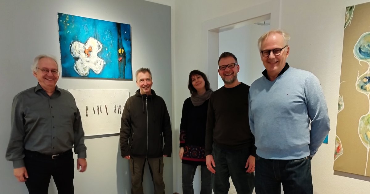 Ausstellungseröffnung "Mit Strich und Farben" | Warendorf / Die Stadt ...