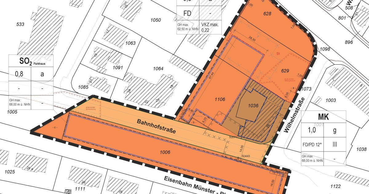 Beteiligung Wilhelmstraße und Bahnhofstraße | Warendorf / Die Stadt des ...